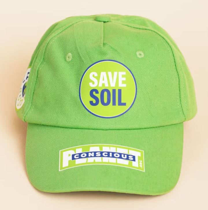 Save Soil Baseball Cap — Isha Life Malaysia
